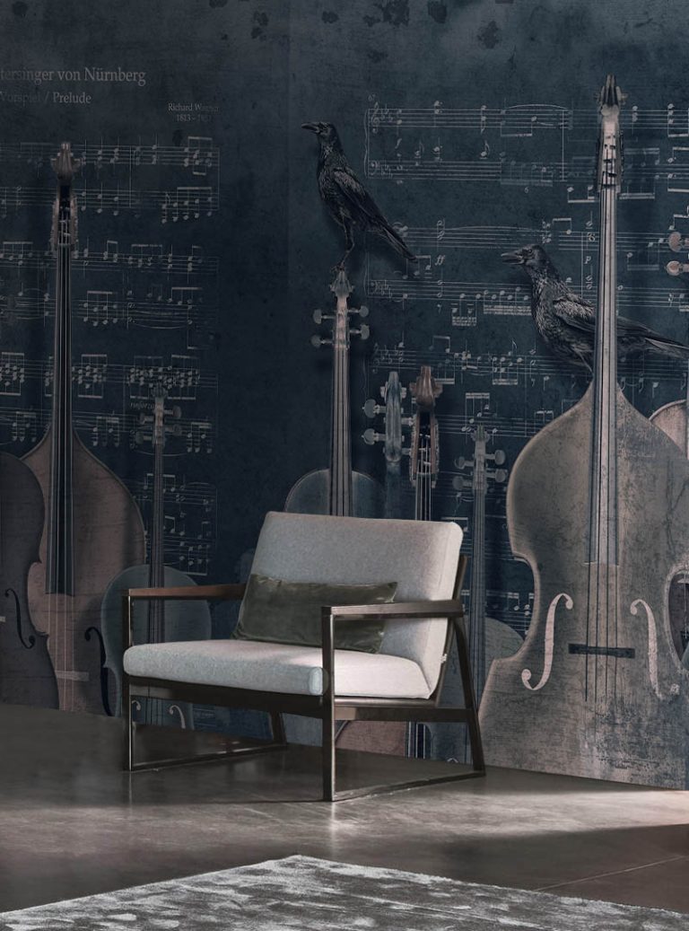 Prelude II - Contemporary wallpaper by Arti Di Muro